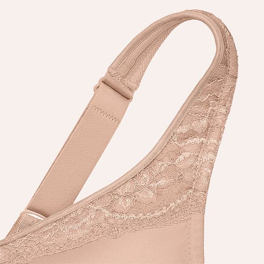 MagicLift Seamless Firm Support Bra White | Glamorise