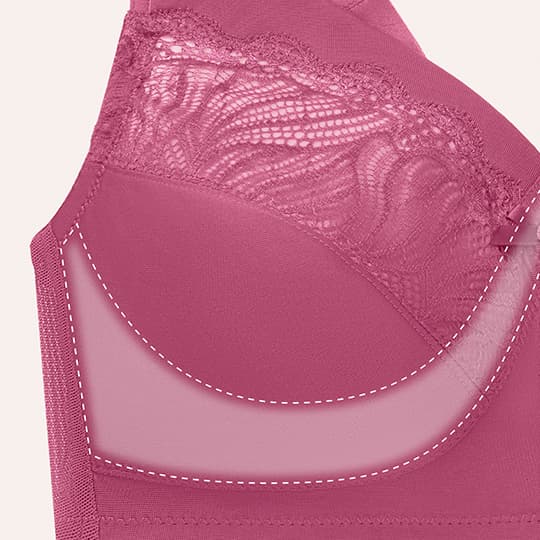MagicLift Natural Shape Support Bra Black | Glamorise
