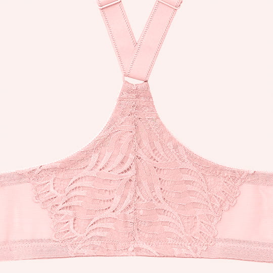 Front-Closure T-Back WonderWire Bra White | Glamorise